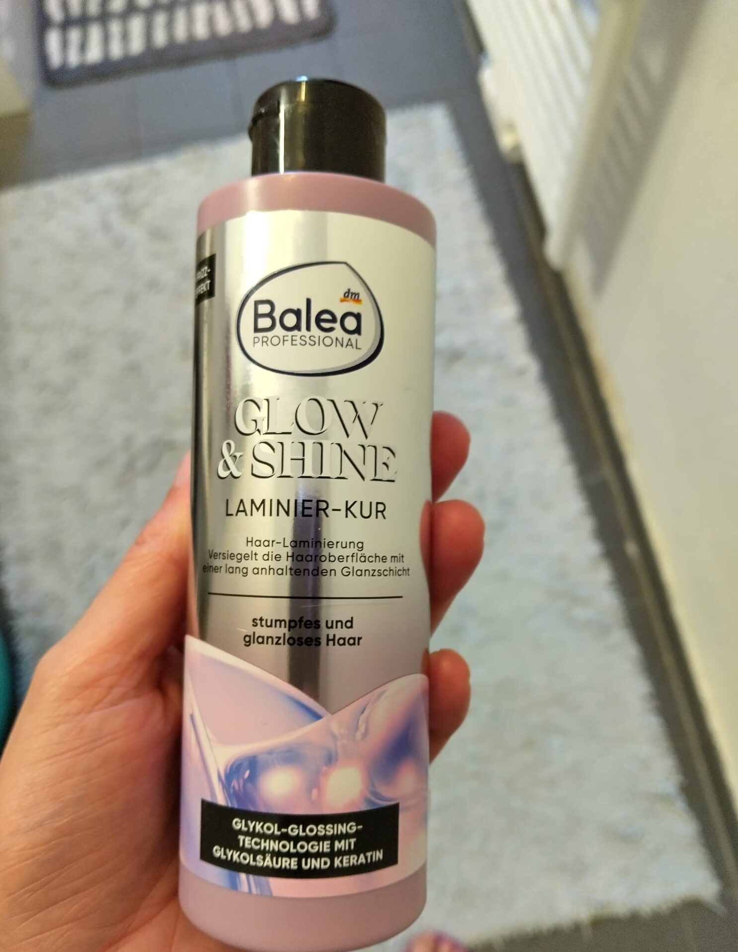 Balea Professional Glow and Shine Laminier-Kur - Nessa testet